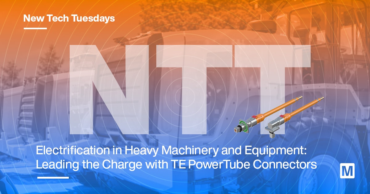 New Tech Tuesdays: Electrification in Heavy Machinery and Equipme